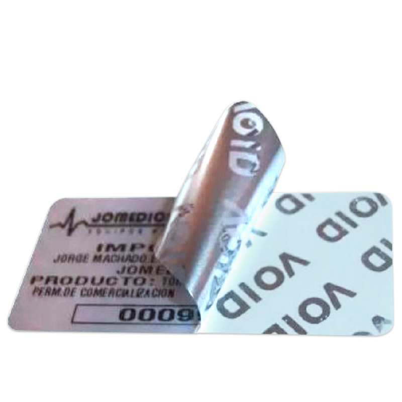 Etiquetas VOID Zebra para Activo Fijo - Seguridad y Control